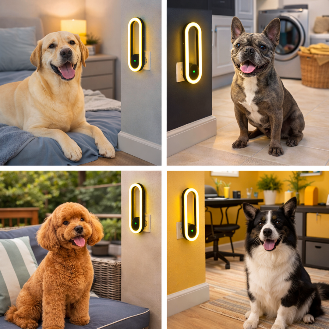Silent Ultrasonic Flea Repeller Lamp - Safe for Pets & Babies – Cilious